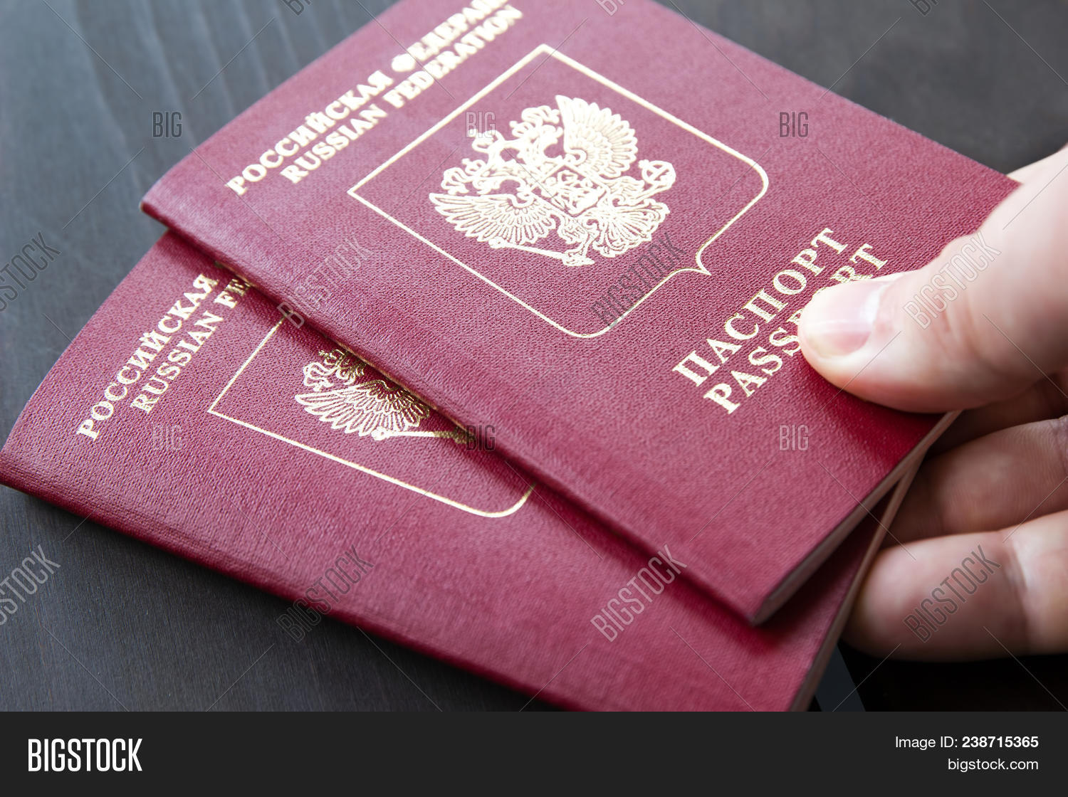 Two Russian Passports Image & Photo (Free Trial) | Bigstock