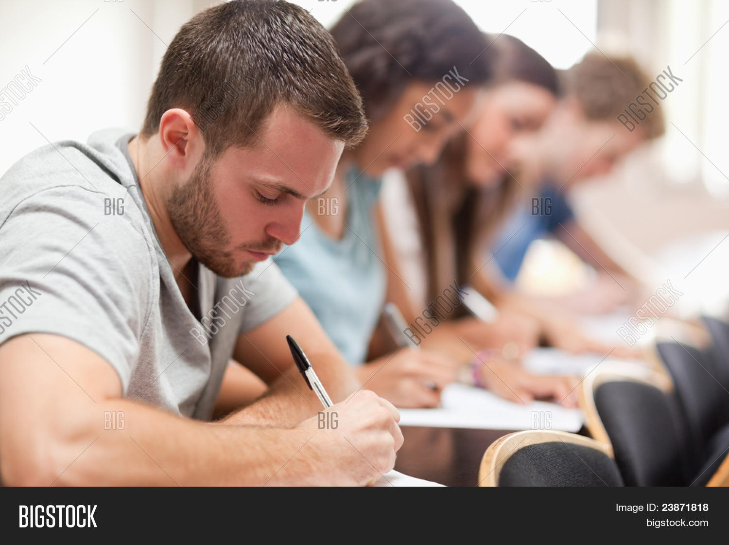 Serious Students Image & Photo (Free Trial) | Bigstock