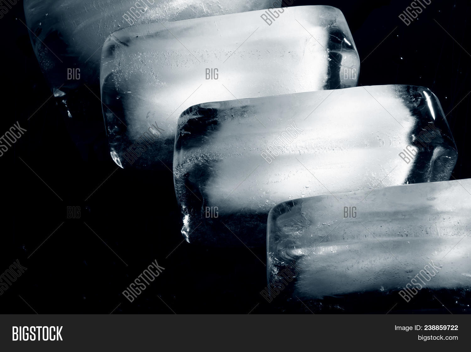 Ice Block Background Image & Photo (Free Trial) | Bigstock
