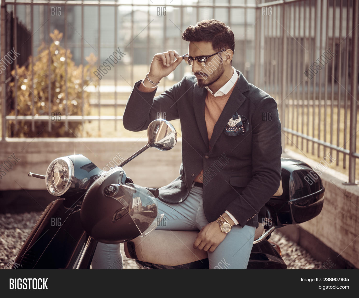 Italian Man In Suit