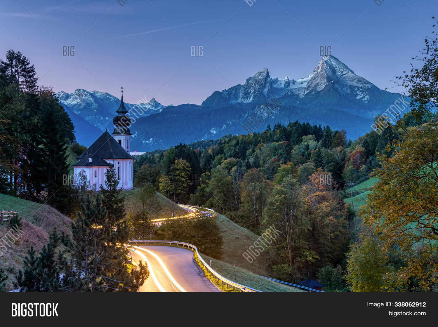 Mount Watzmann Small Image & Photo (Free Trial) | Bigstock