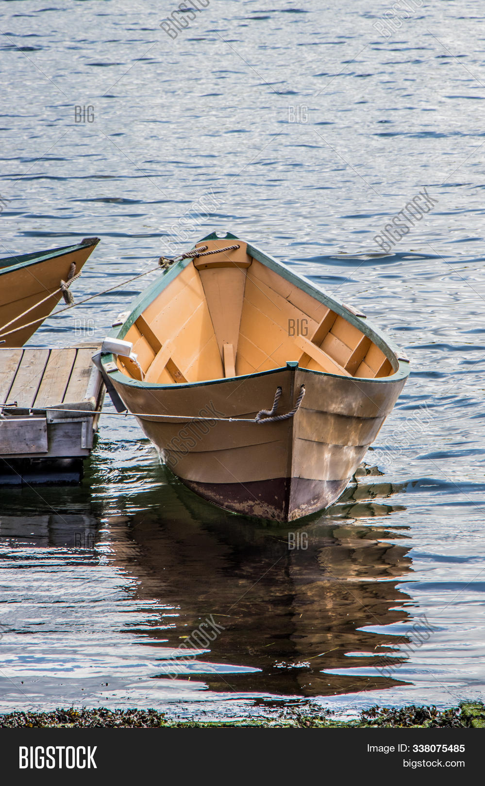 Yellow Wooden Dory Image & Photo (Free Trial) | Bigstock