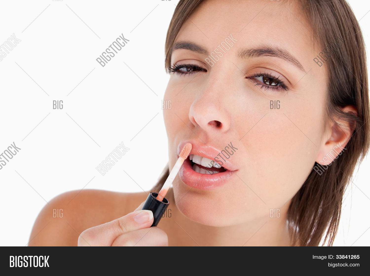 Teenager Using Lip Image & Photo (Free Trial) | Bigstock