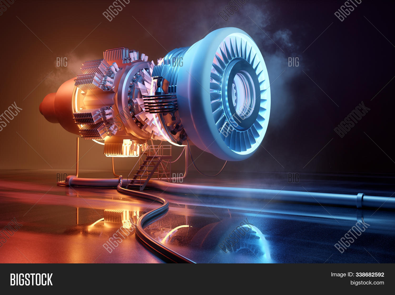 Futuristic Jet Engine Image & Photo (Free Trial) | Bigstock