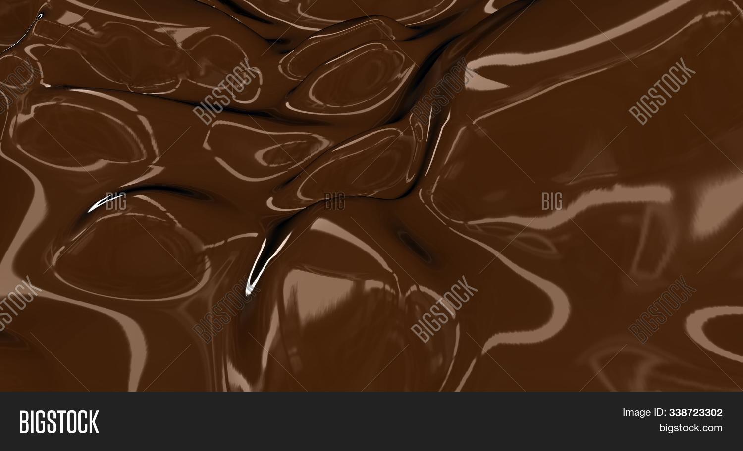 Liquid Chocolate Texture