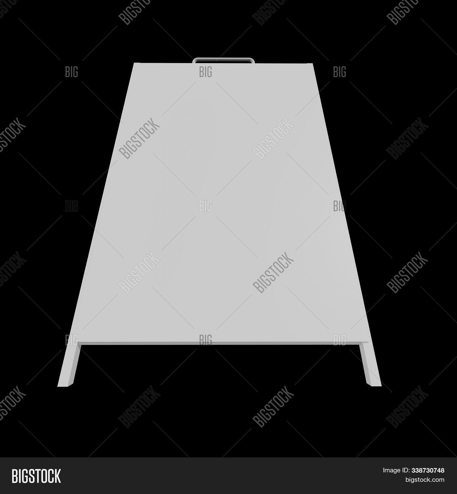 Sandwich Board. Blank Image & Photo (Free Trial) | Bigstock