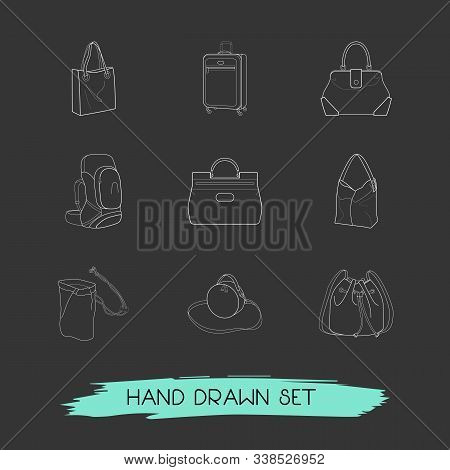 Set Bag Types Icons Image & Photo (Free Trial) | Bigstock