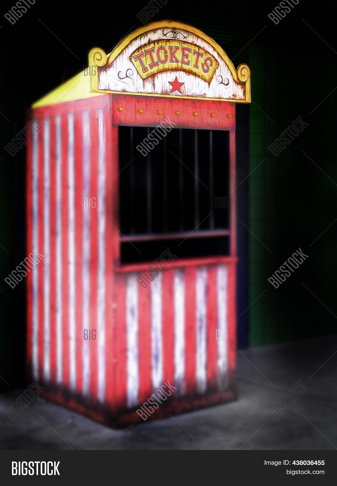 Old Ticket Booth Image & Photo (Free Trial) | Bigstock