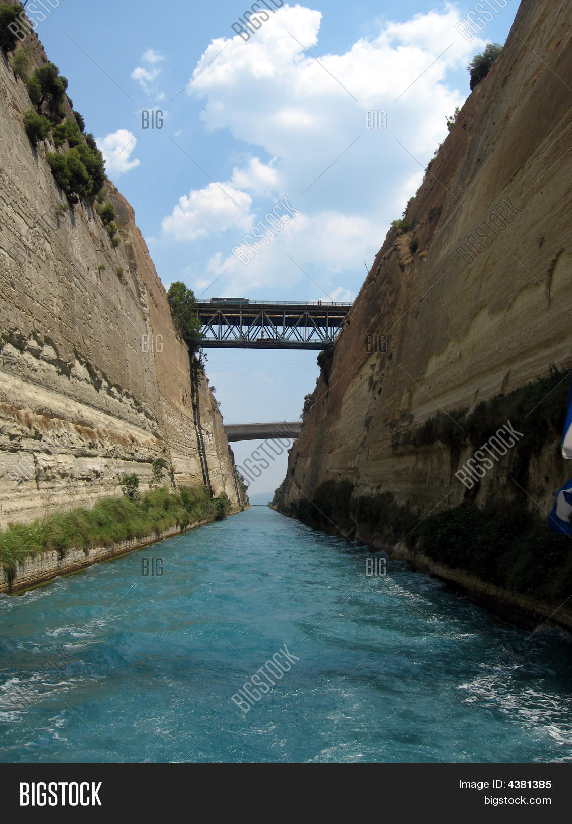 Bridges Over Corinth Image & Photo (Free Trial) | Bigstock
