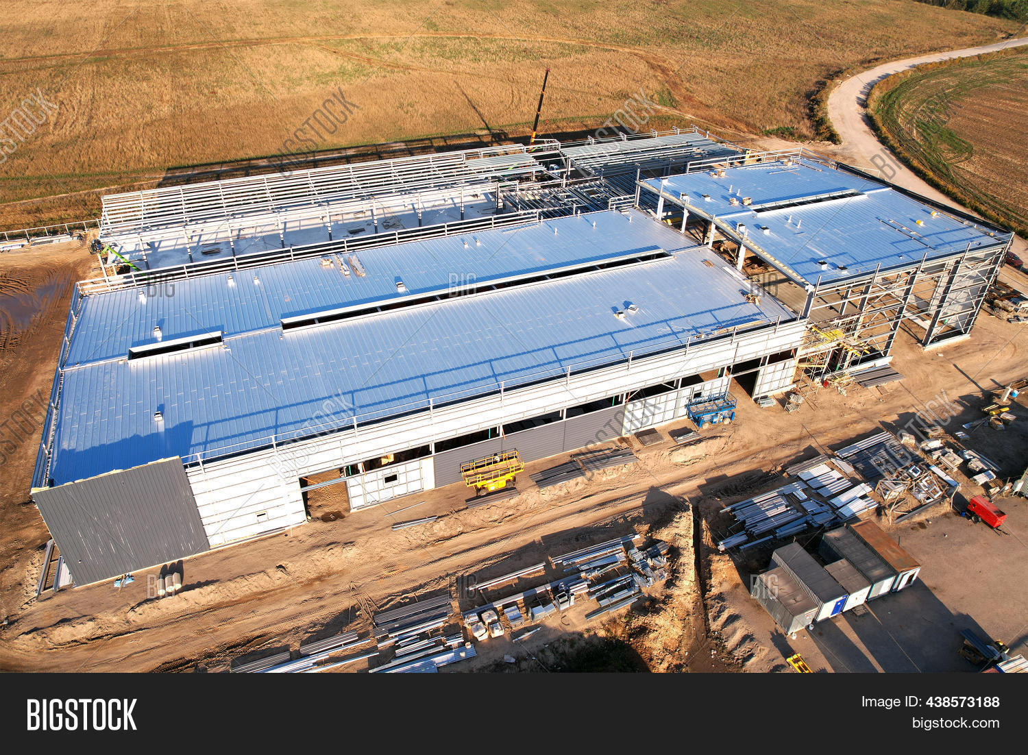 Warehouse Construction Image & Photo (Free Trial) | Bigstock