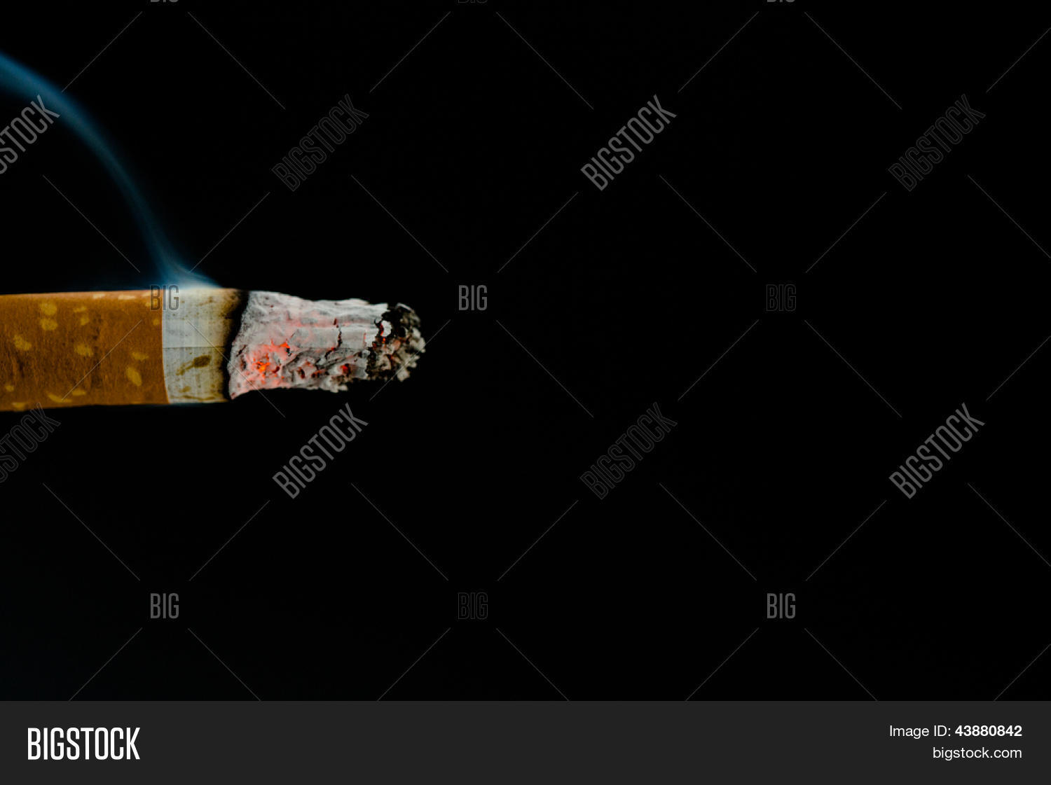 Burning Cigarette Butt Image & Photo (Free Trial) | Bigstock