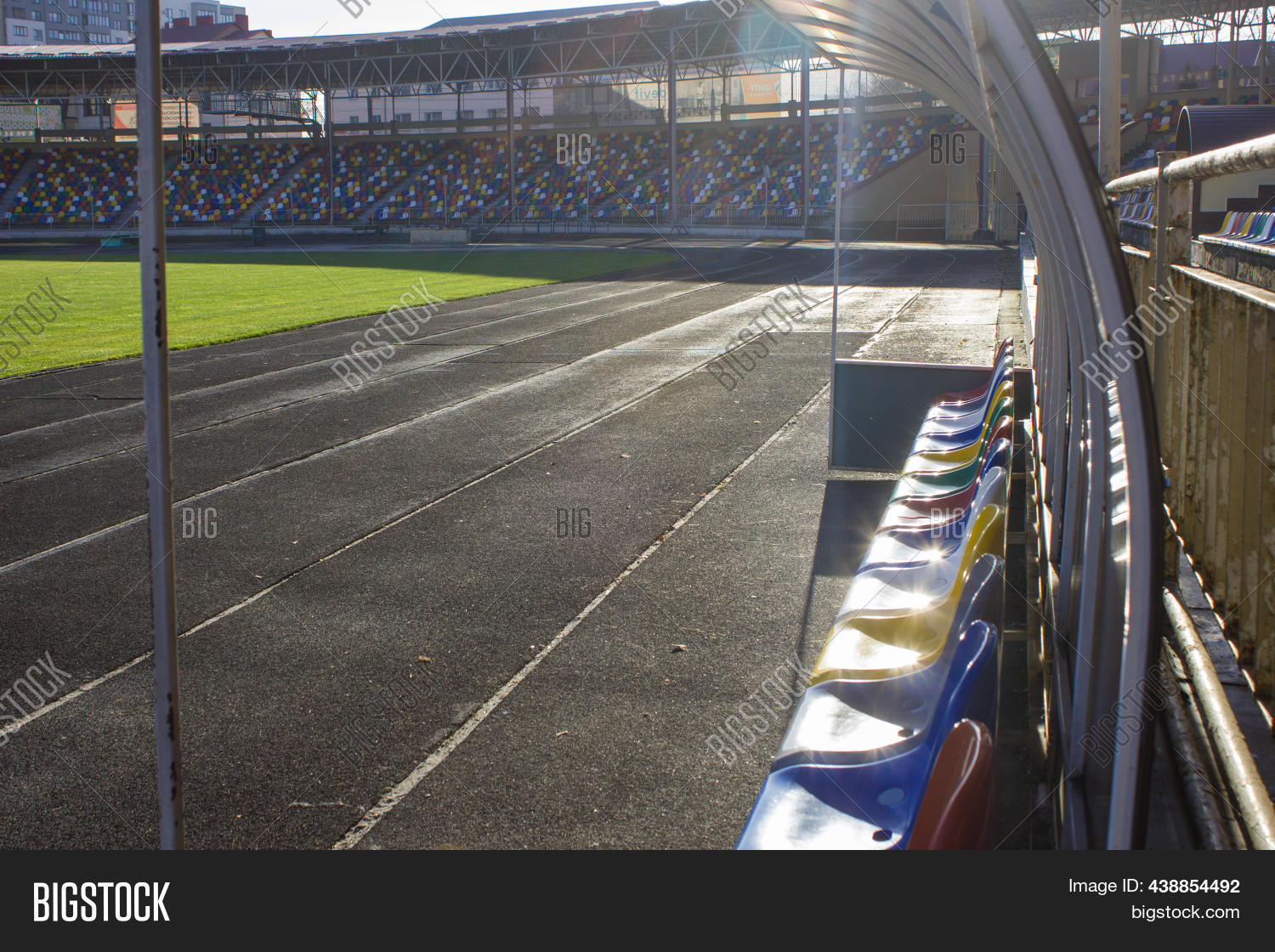 Empty Football Field. Image & Photo (Free Trial) | Bigstock