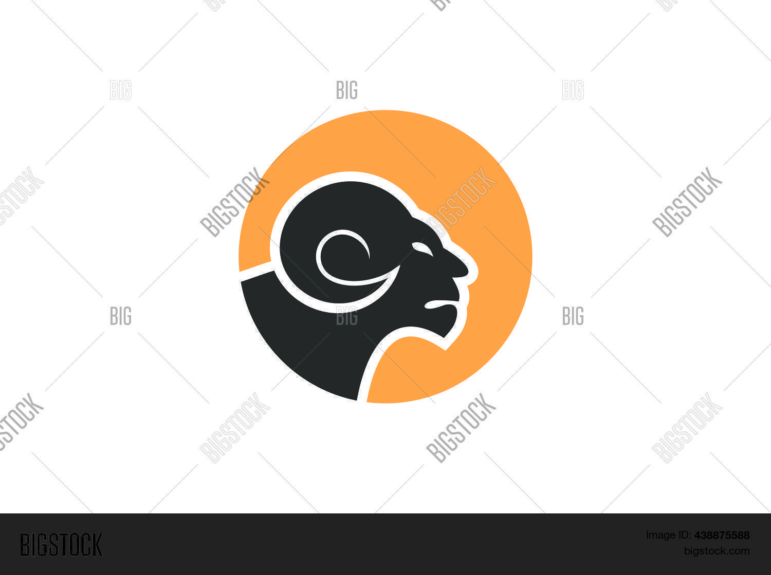 Ram Head Logo Design Vector & Photo (Free Trial) | Bigstock