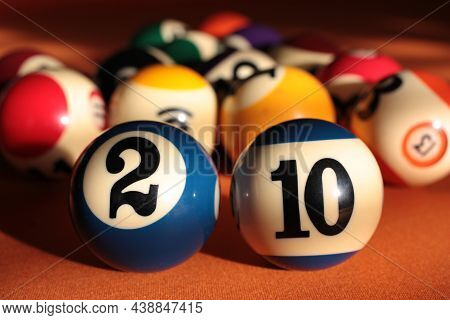 Pool Ball Number 2 Image & Photo (Free Trial) | Bigstock