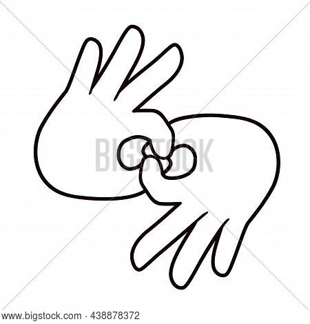 Cartoon Hand Gesture Vector & Photo (Free Trial) | Bigstock