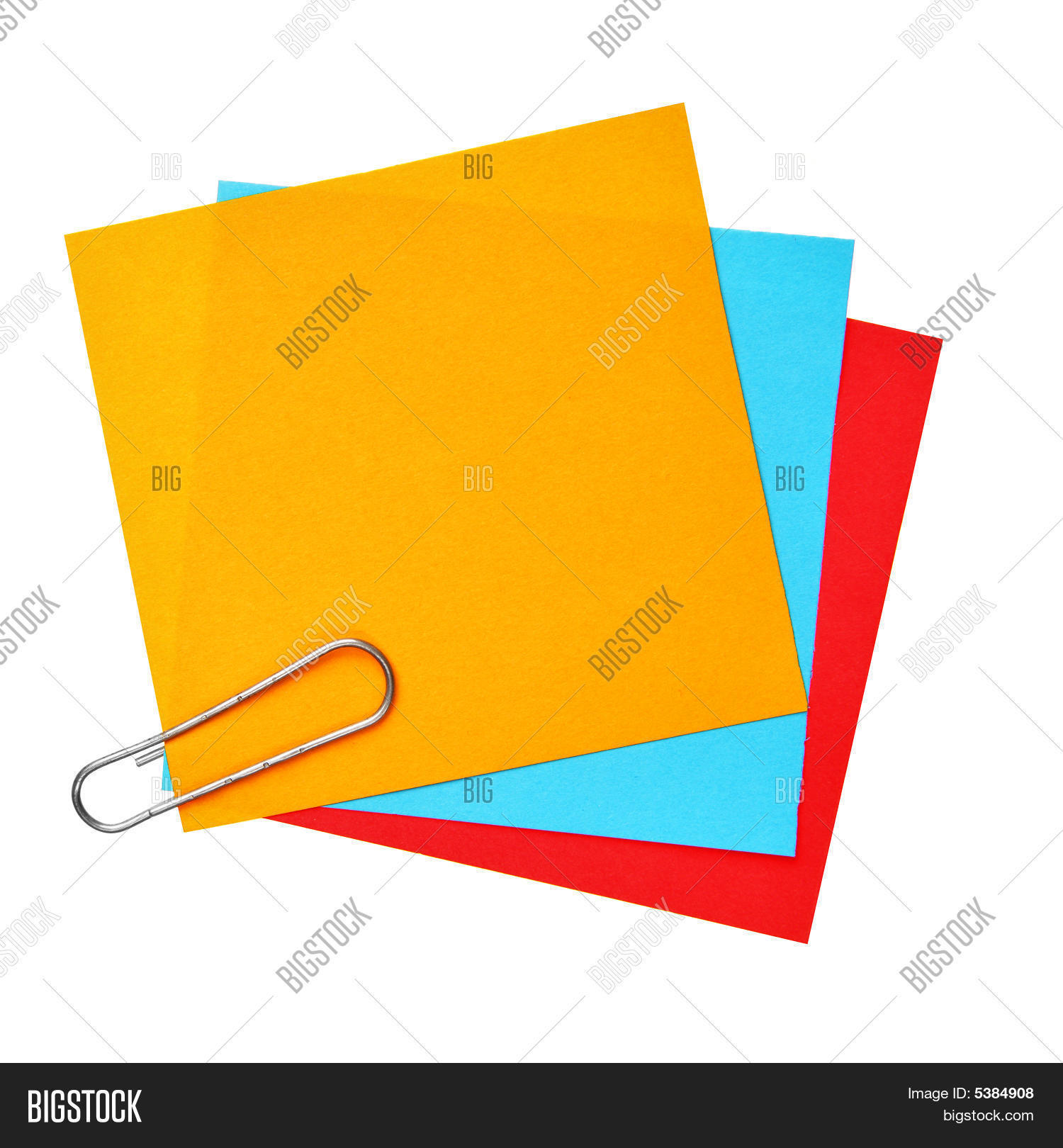 Blank Colorful Papers Image & Photo (Free Trial) | Bigstock