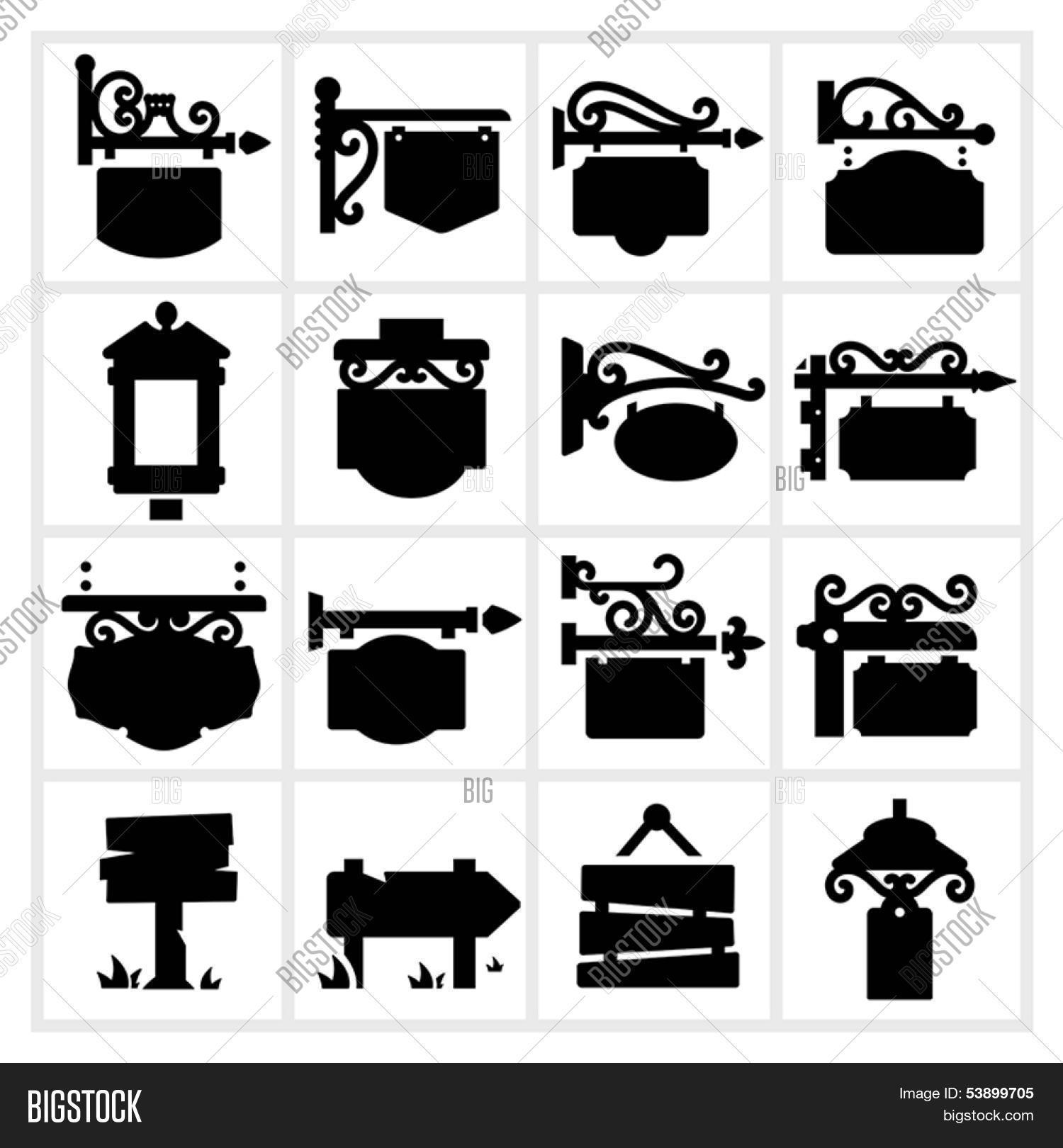 Hanging Sign - Shop Vector & Photo (Free Trial) | Bigstock