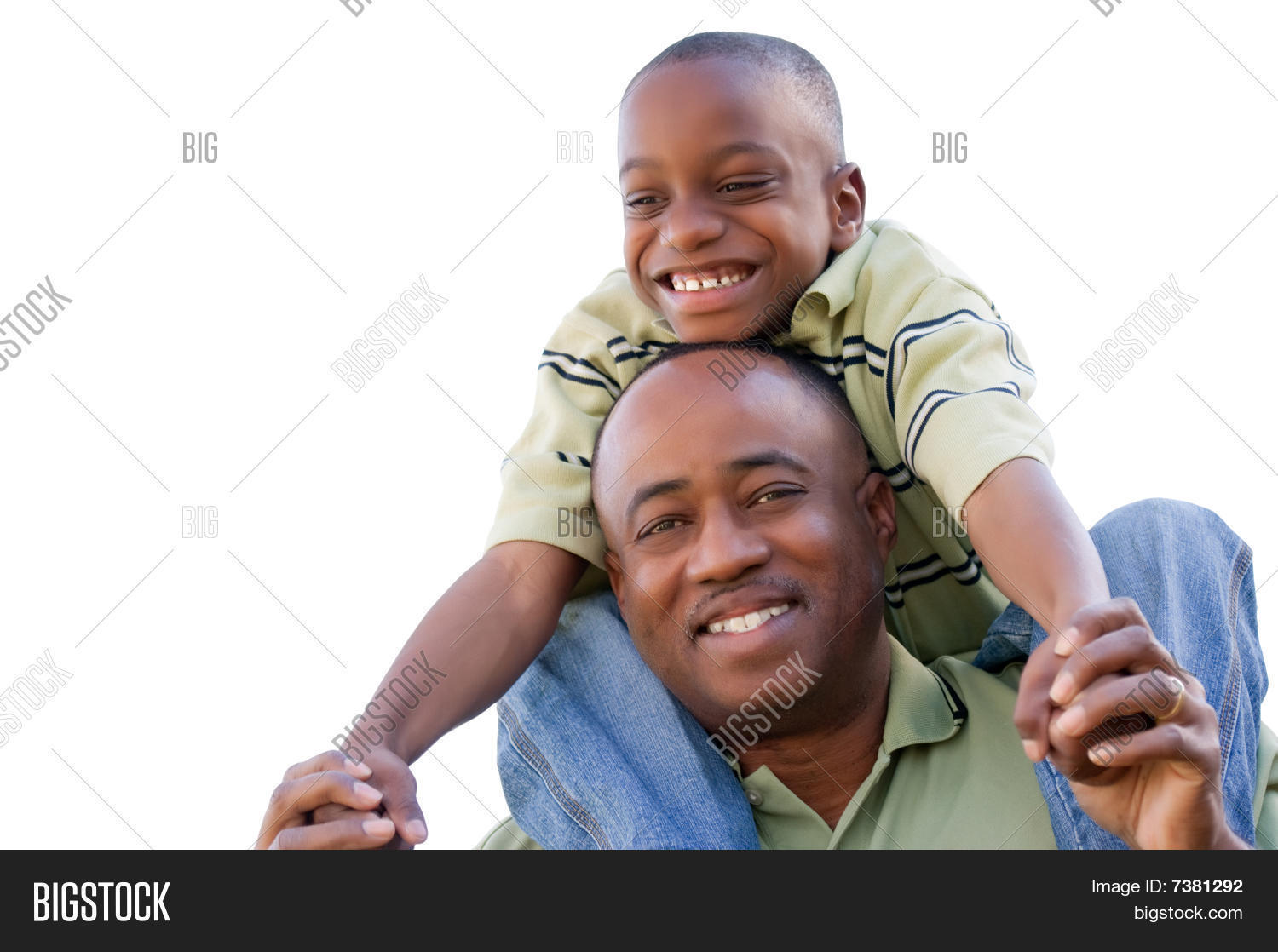 Happy Man Child Image & Photo (Free Trial) | Bigstock