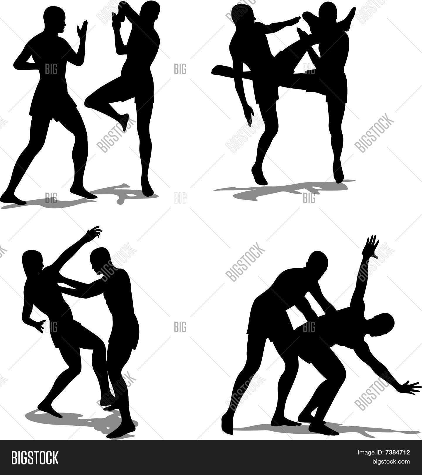 Fight Vector Vector & Photo (Free Trial) | Bigstock