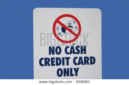 No Cash Sign Image & Photo (Free Trial) | Bigstock