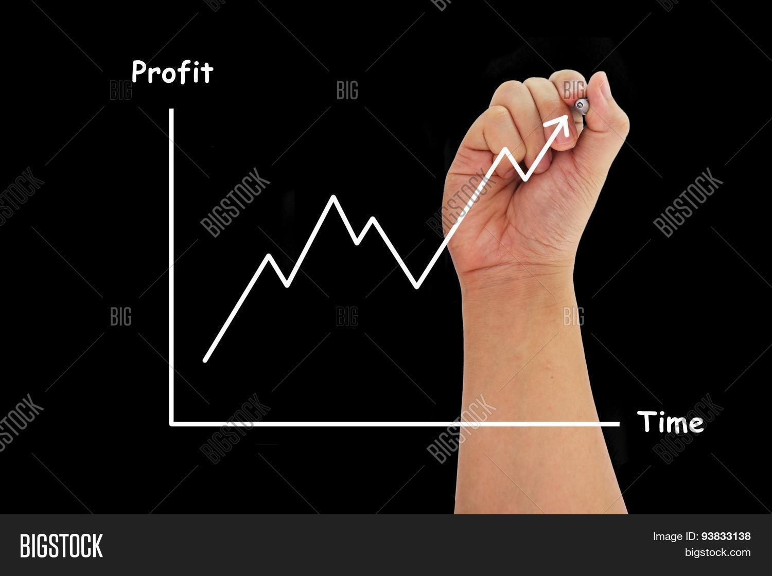 Hand Drawing Graph Image & Photo (Free Trial) | Bigstock