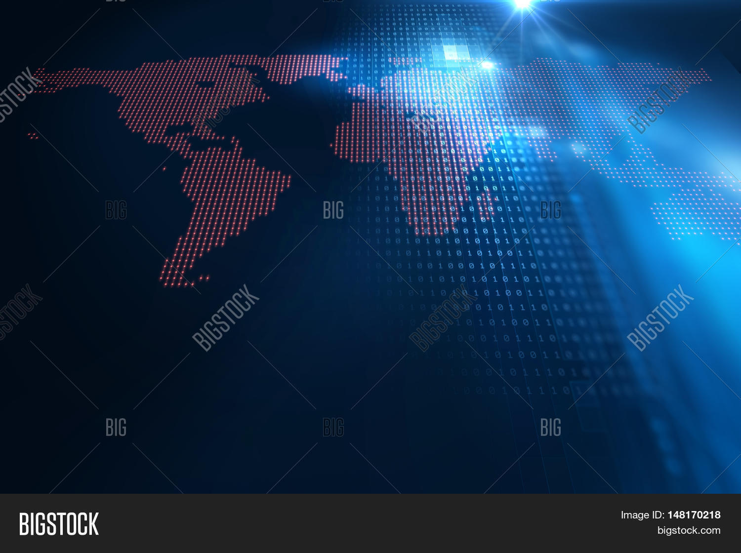 Futuristic Earth Map Image & Photo (Free Trial) | Bigstock