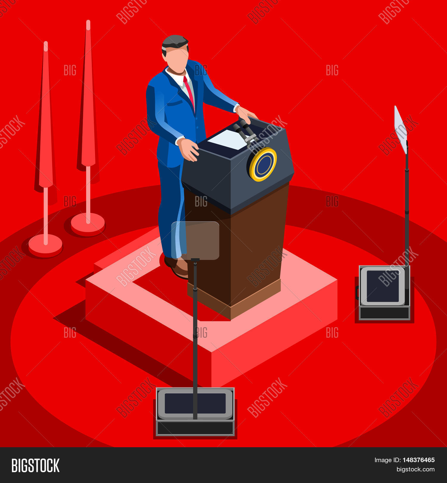 Election Infographic. Vector & Photo (Free Trial) | Bigstock