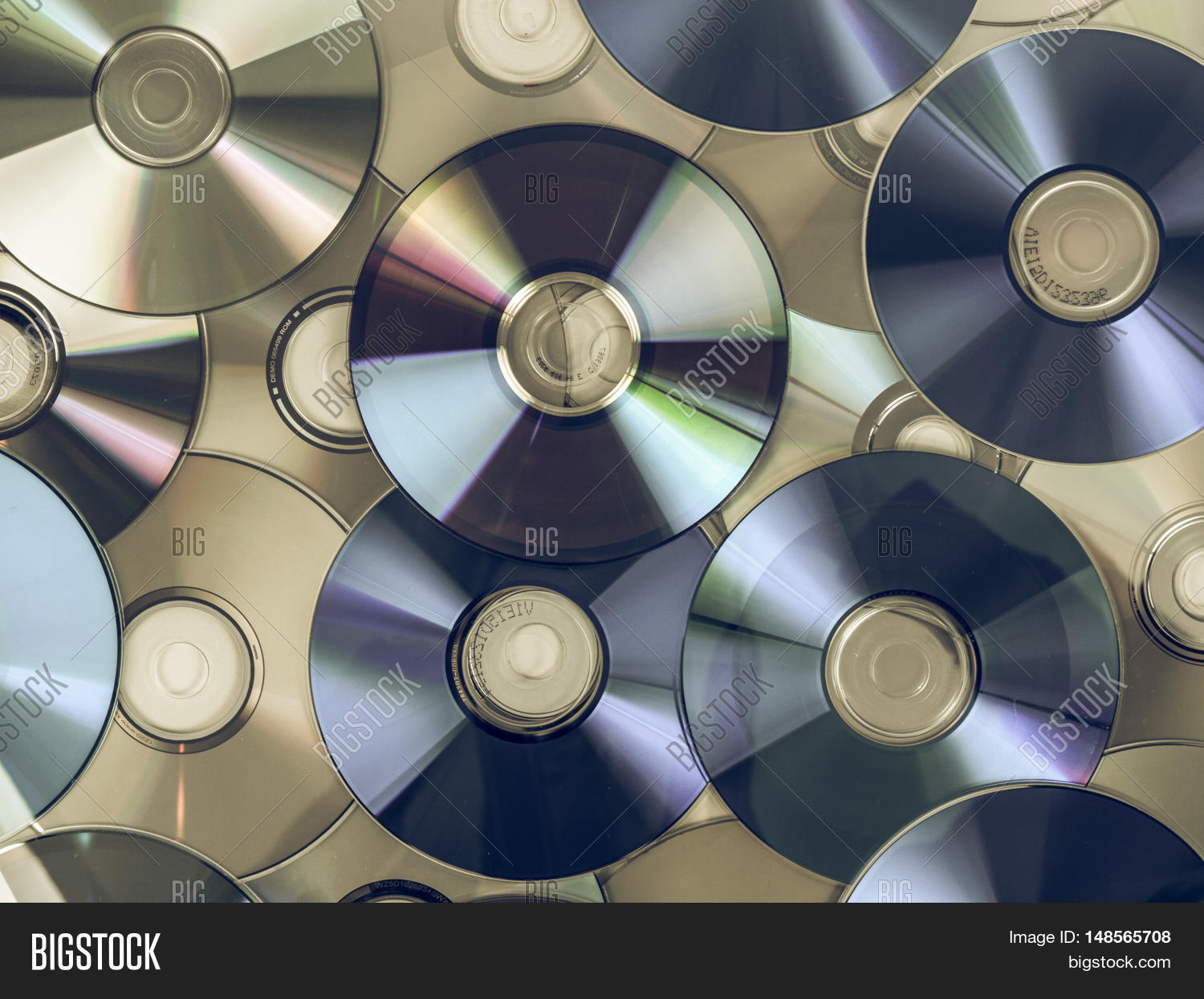 Vintage Looking Cd Dvd Image & Photo (Free Trial) | Bigstock