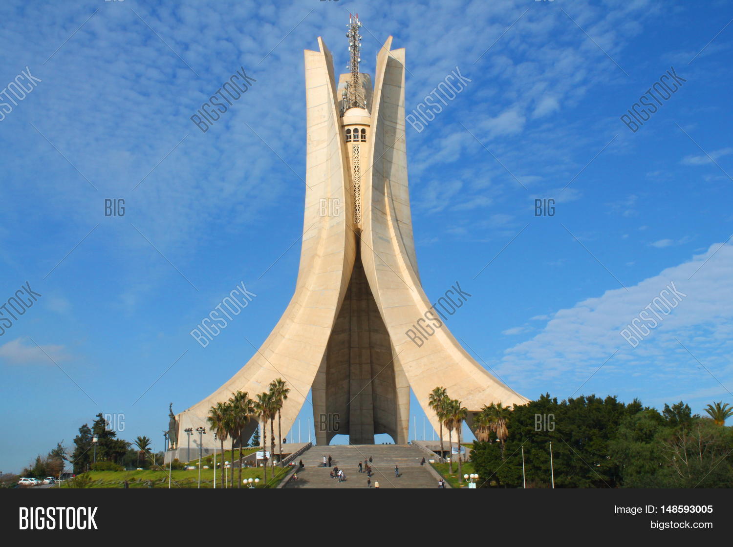 Martyrs' Memorial Algiers, Iconic Image & Photo | Bigstock