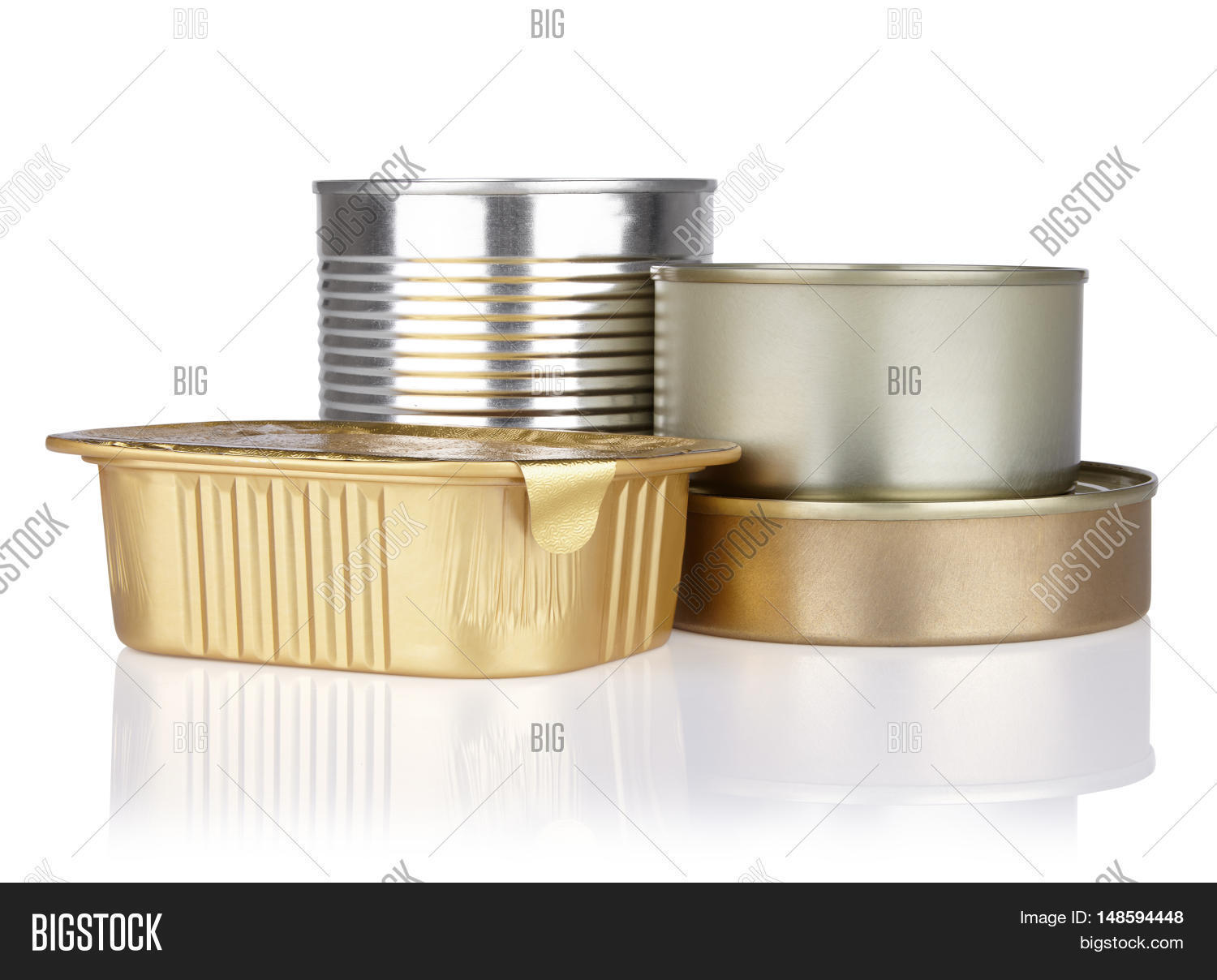 Tins Different Sizes Image & Photo (Free Trial) | Bigstock