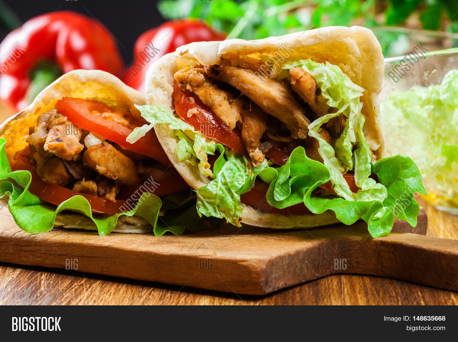 Doner Kebab - Fried Image & Photo (Free Trial) | Bigstock