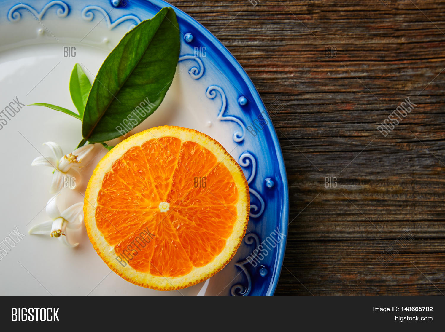 Cut Half Open Orange Image & Photo (Free Trial) | Bigstock
