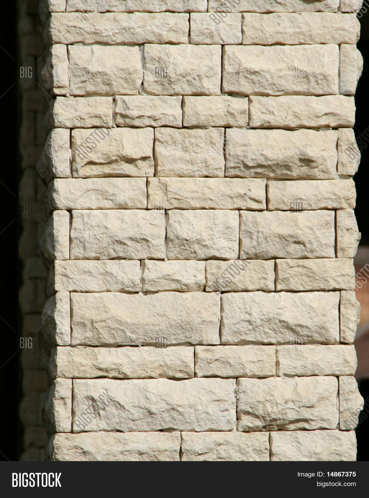 Limestone Bricks On Image & Photo (Free Trial) | Bigstock