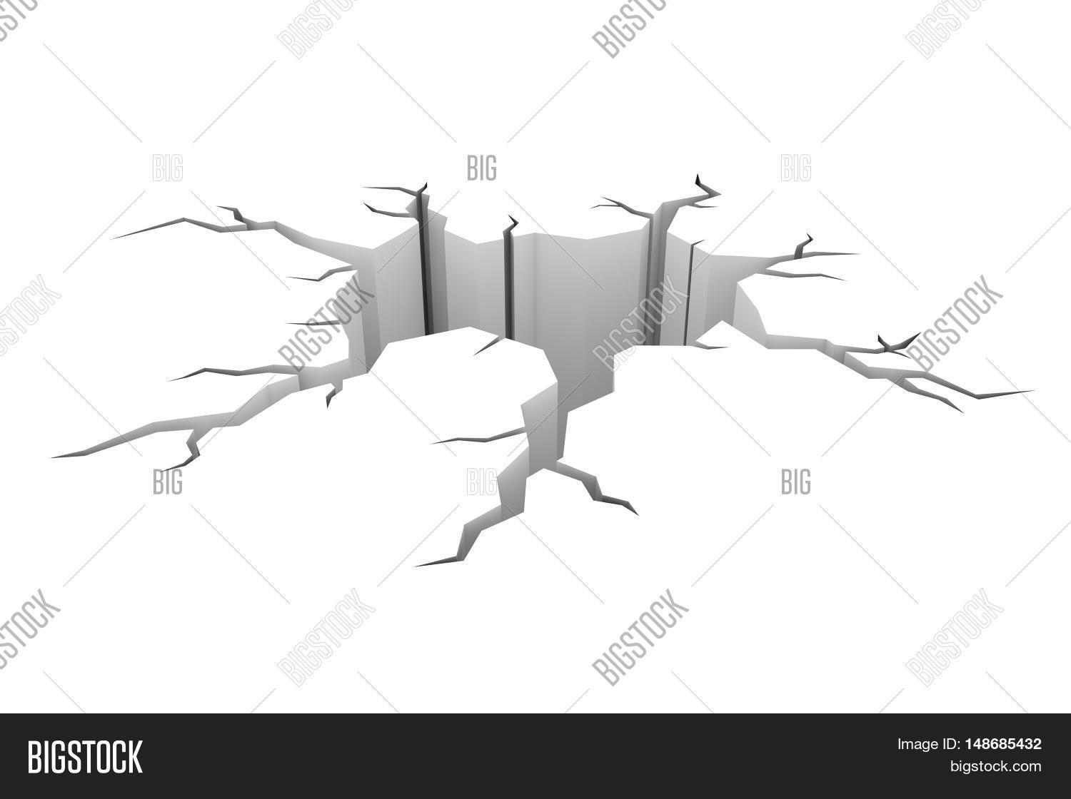 Cartoon Style Cracked Image & Photo (Free Trial) | Bigstock