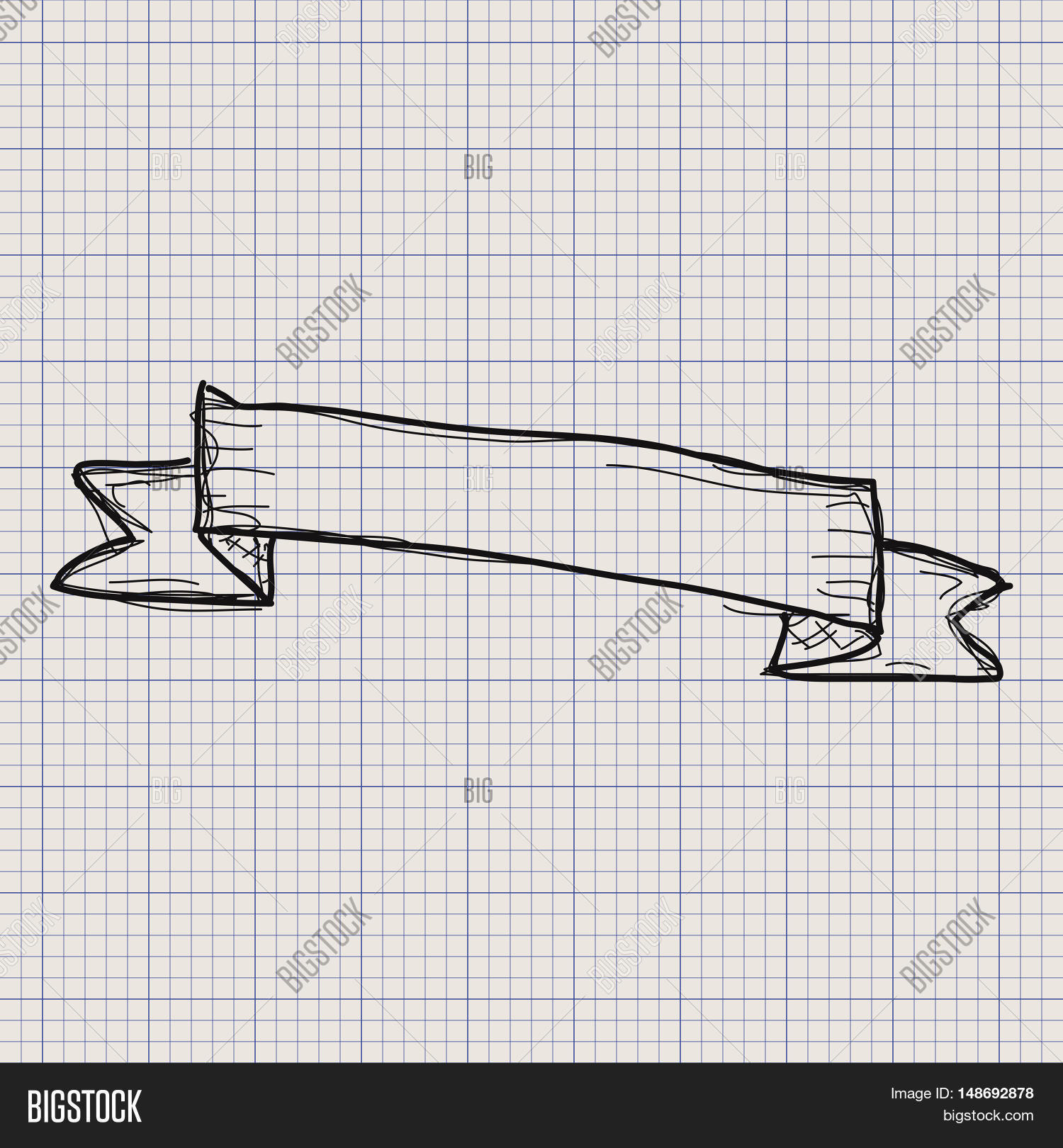 Doodle Sketch Banner Vector & Photo (Free Trial) | Bigstock