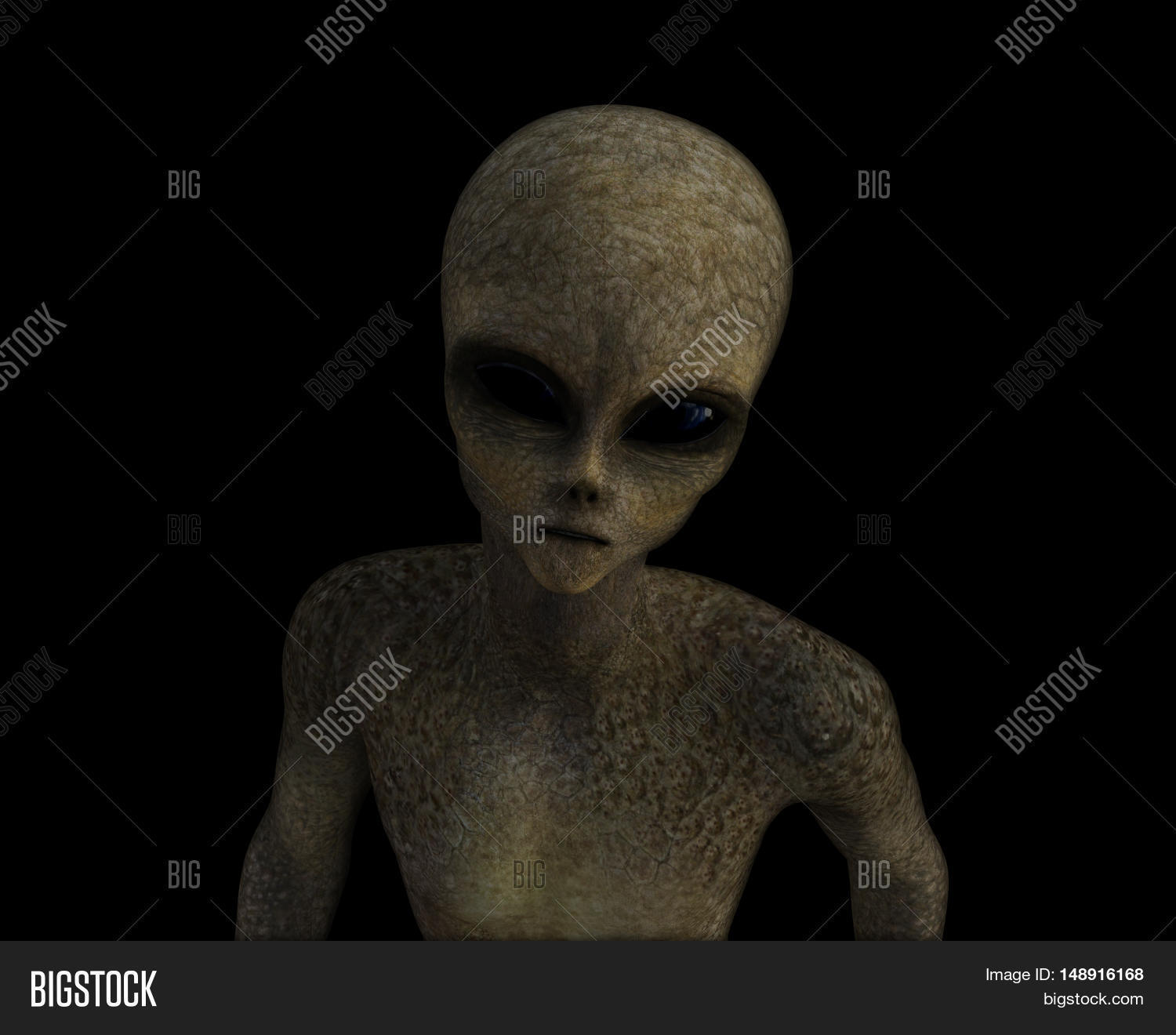 3D Render Green Alien Image & Photo (Free Trial) | Bigstock