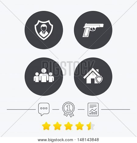 Security Agency Icons Vector & Photo (Free Trial) | Bigstock