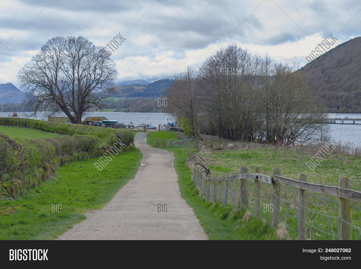 Walkway Pooley Bridge Image & Photo (Free Trial) | Bigstock