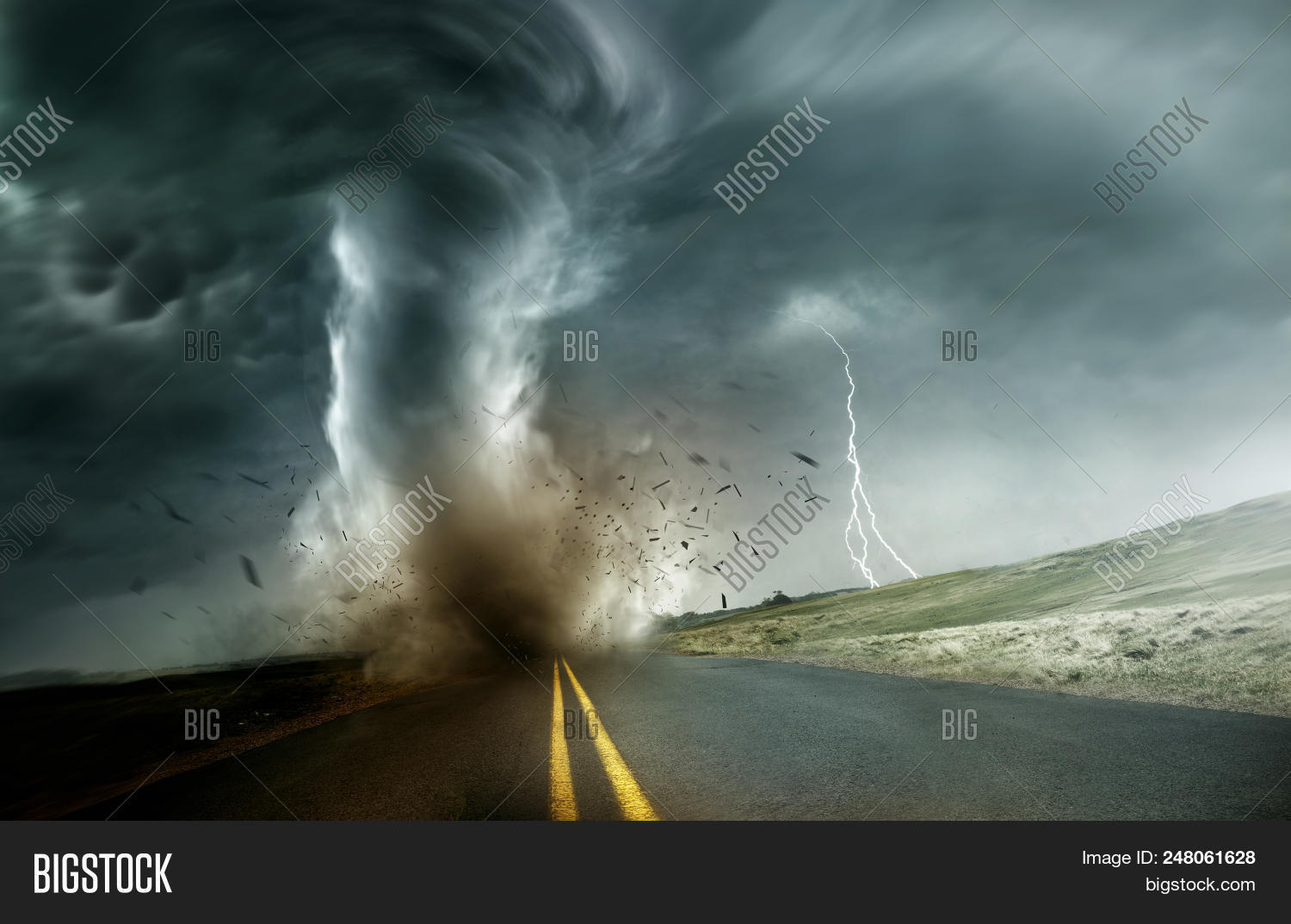 Powerful Dark Storm Image & Photo (Free Trial) | Bigstock
