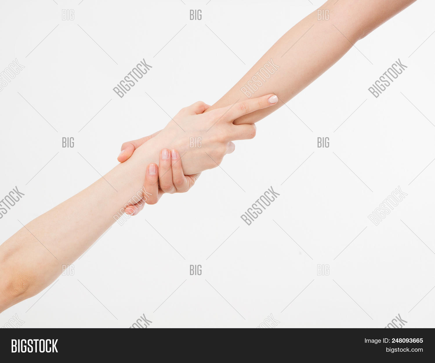 Two Hands Isolated. Image & Photo (Free Trial) | Bigstock