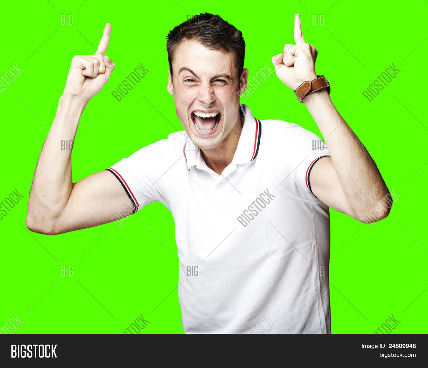 Portrait Crazy Young Image & Photo (Free Trial) | Bigstock