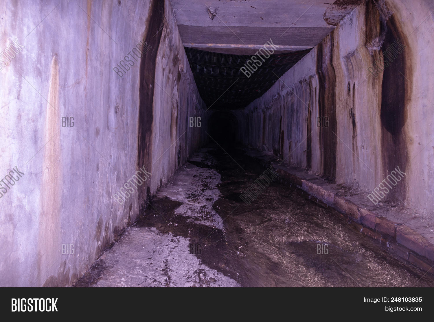 Square Tunnel Concrete Image & Photo (Free Trial) | Bigstock