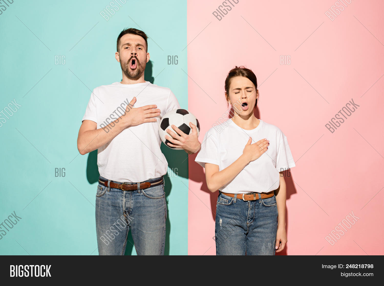 Young Fans Singing Image & Photo (Free Trial) | Bigstock