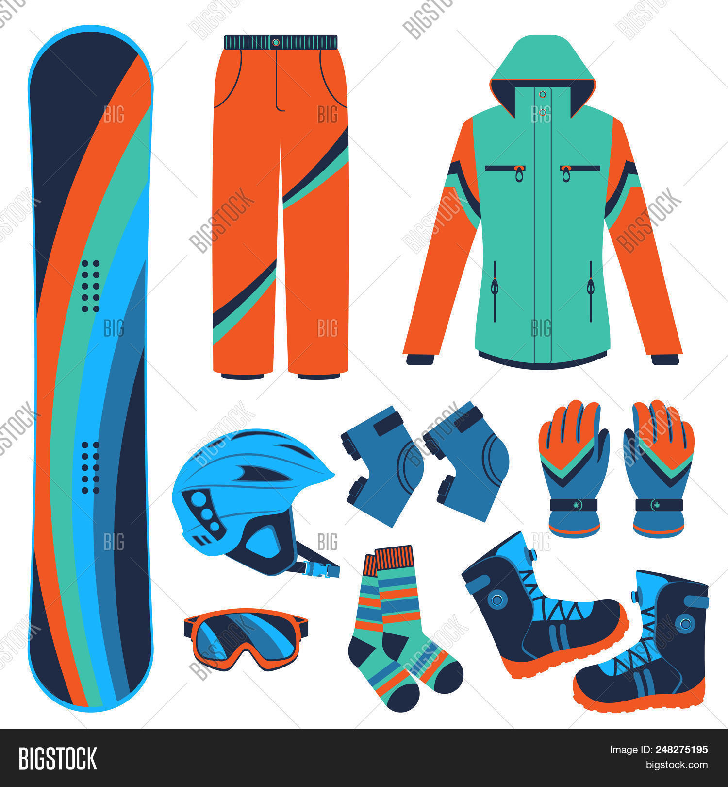 Snowboard Equipment Image & Photo (Free Trial) | Bigstock