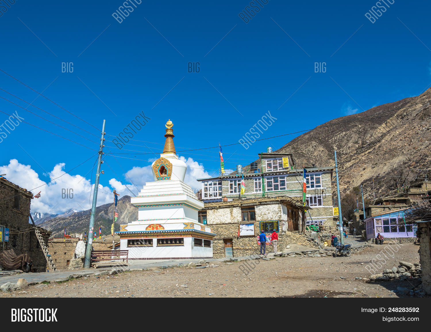 Manang Village Image & Photo (Free Trial) | Bigstock
