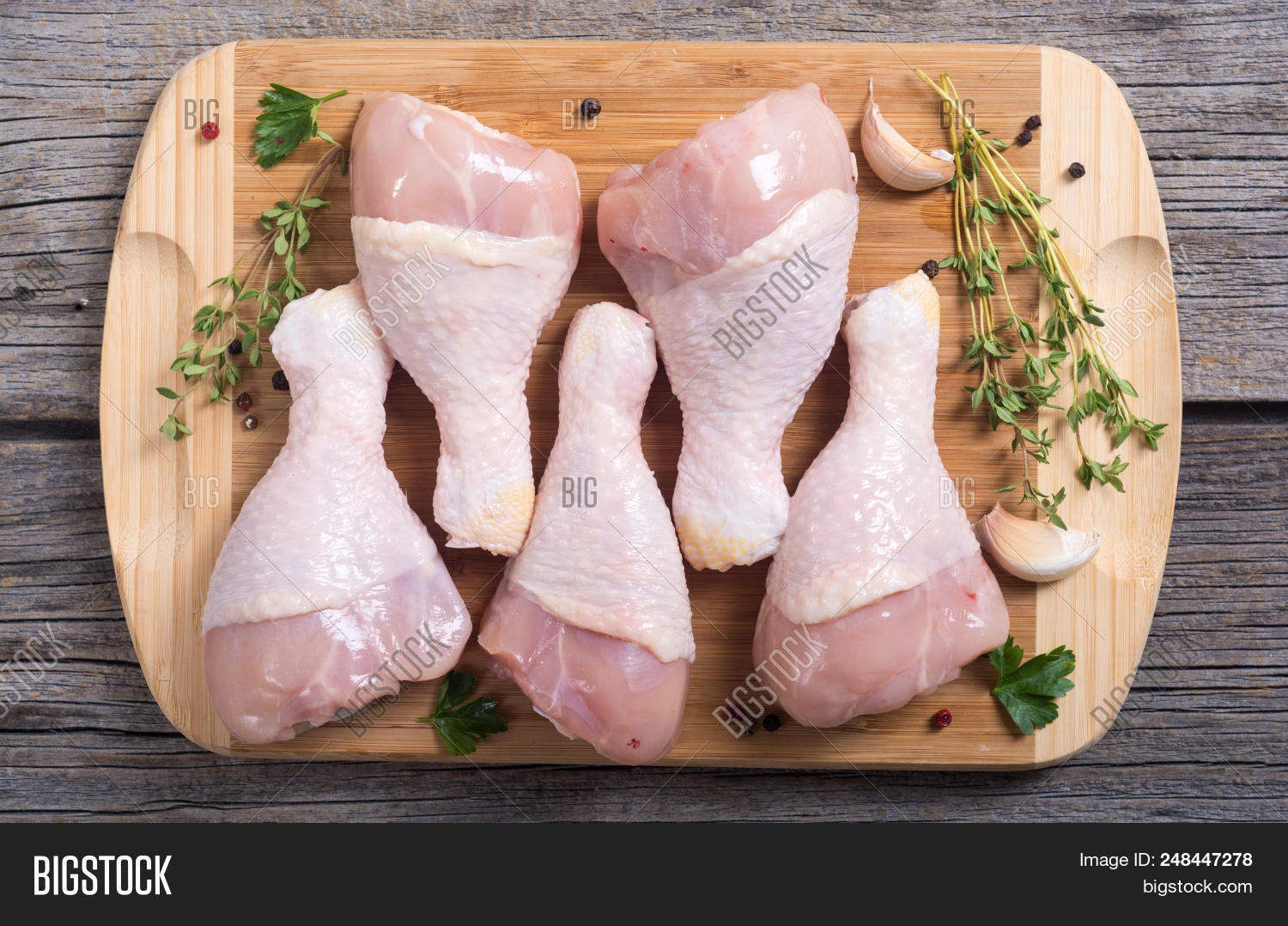 Raw Chicken Legs Image & Photo (Free Trial) | Bigstock
