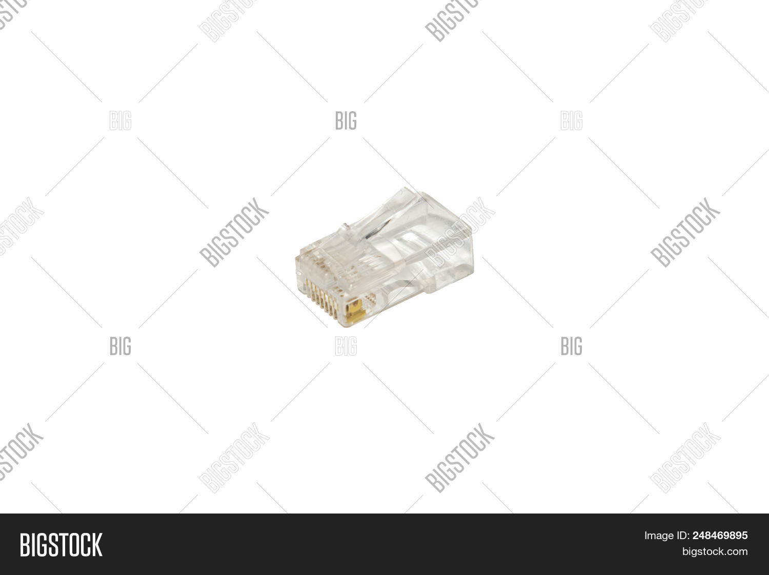 Rj-45 Lan Connector Image & Photo (Free Trial) | Bigstock