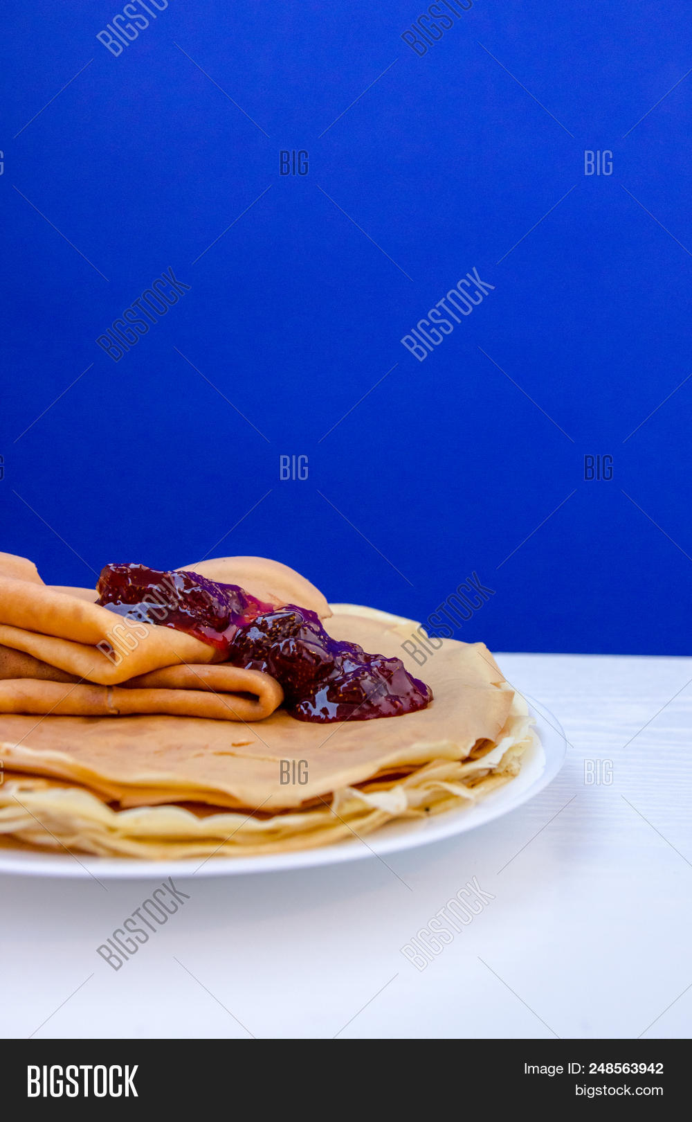 Russian Blini Pancakes Image & Photo (Free Trial) | Bigstock