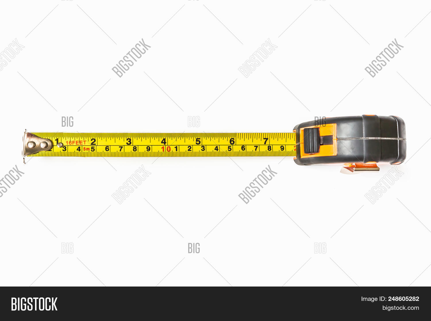 Top View Tape Measure Image & Photo (Free Trial) | Bigstock