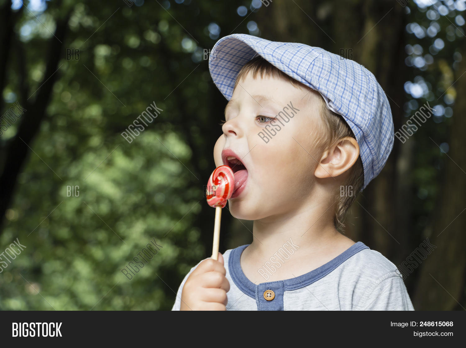 Boy Eating Delicious Image & Photo (Free Trial) | Bigstock